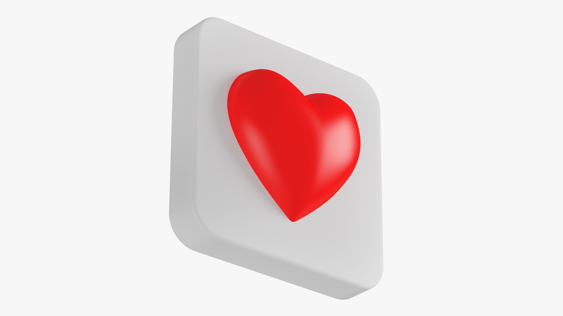3D Like Heart 04 - TurboSquid 1783980