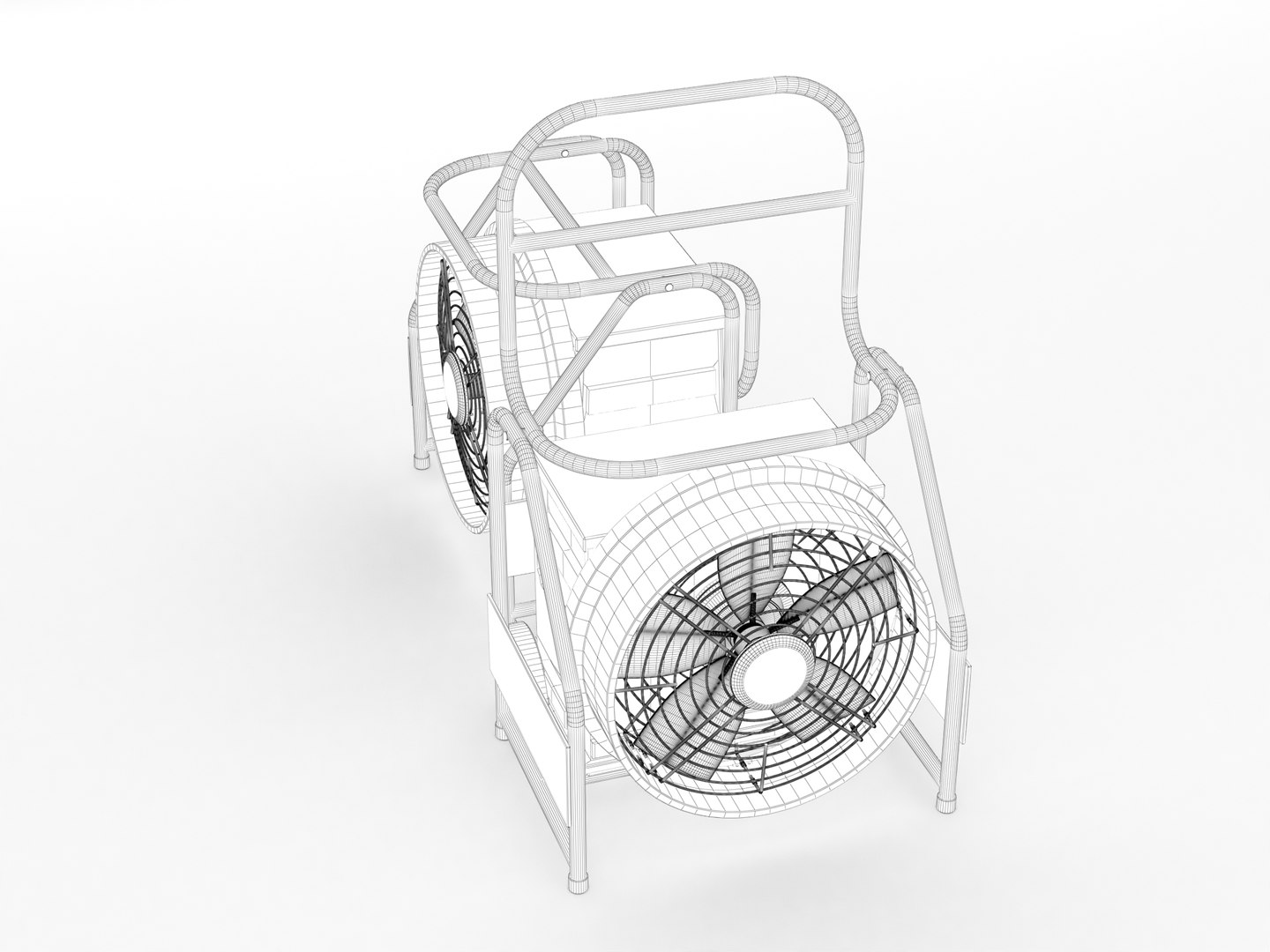 3D Fan Industrial - TurboSquid 1529413