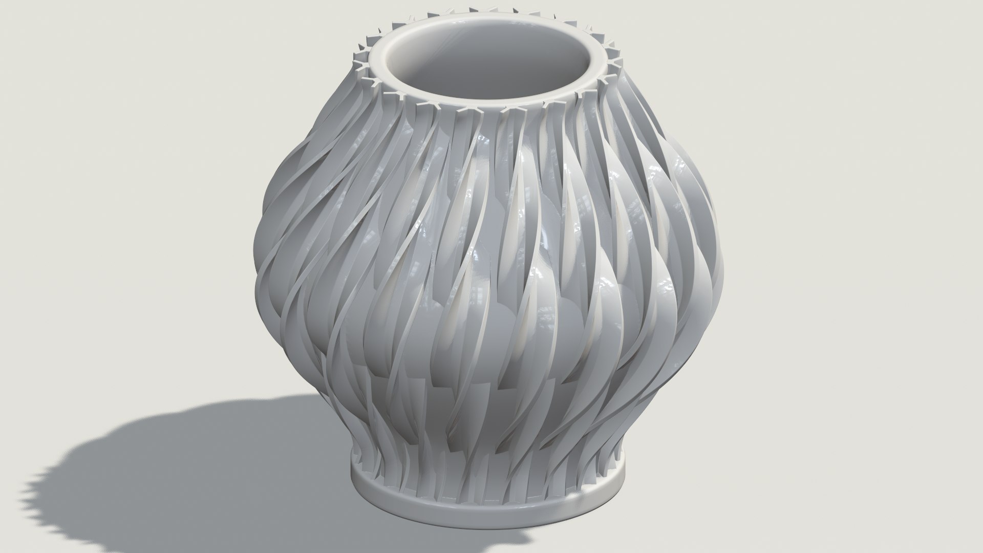 3D V 3 Flower Vase Model - TurboSquid 2359406