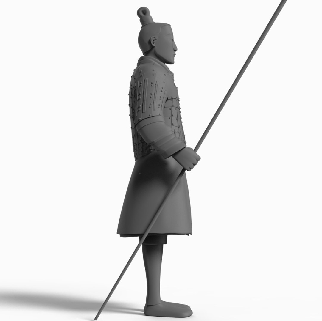 3d Model Chinese Character