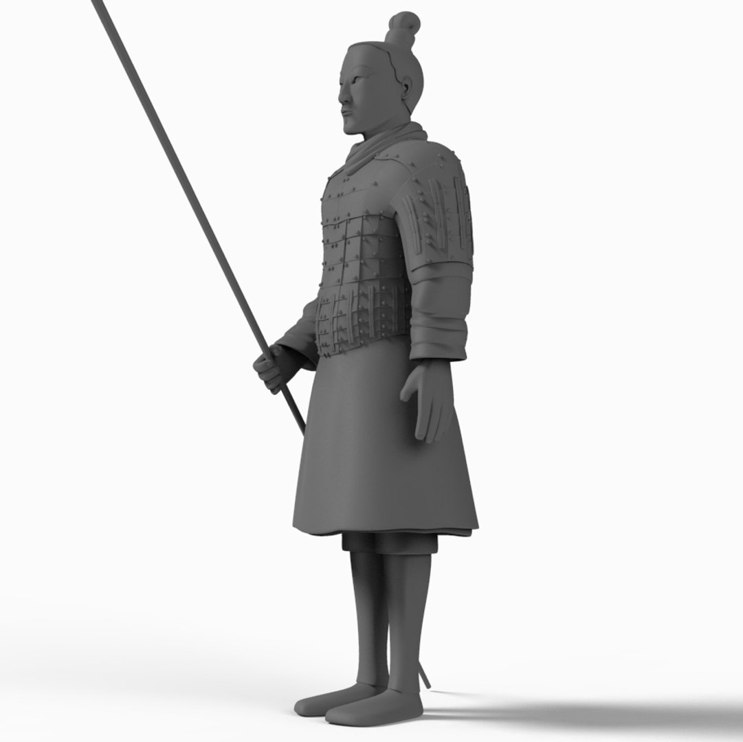 3d Model Chinese Character