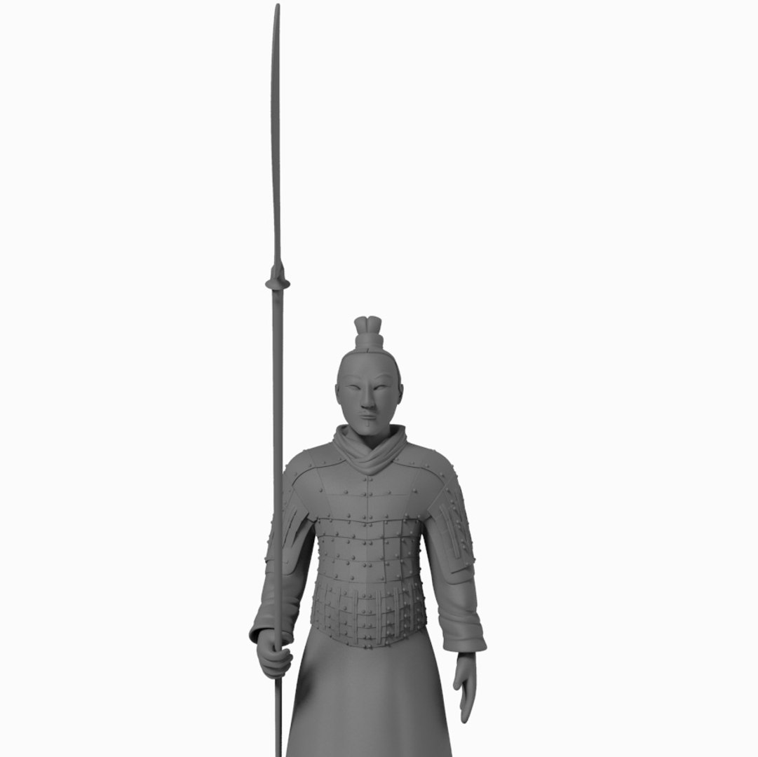 3d Model Chinese Character