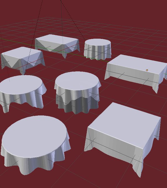3d table tablecloth cloth