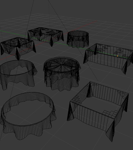 3d table tablecloth cloth