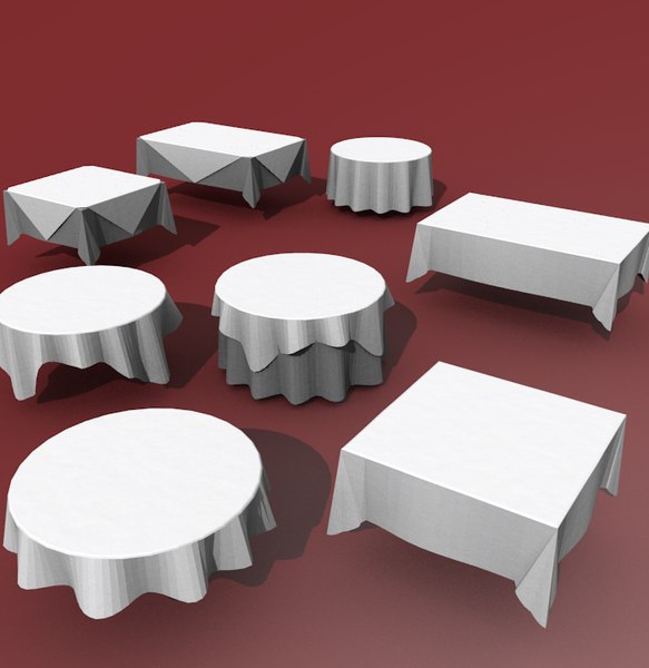 3d table tablecloth cloth