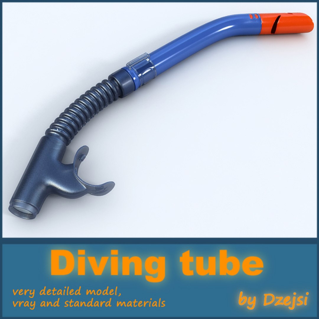 Diving Tube 3d Model
