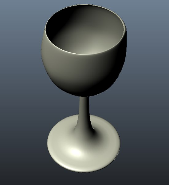 3d model of glass