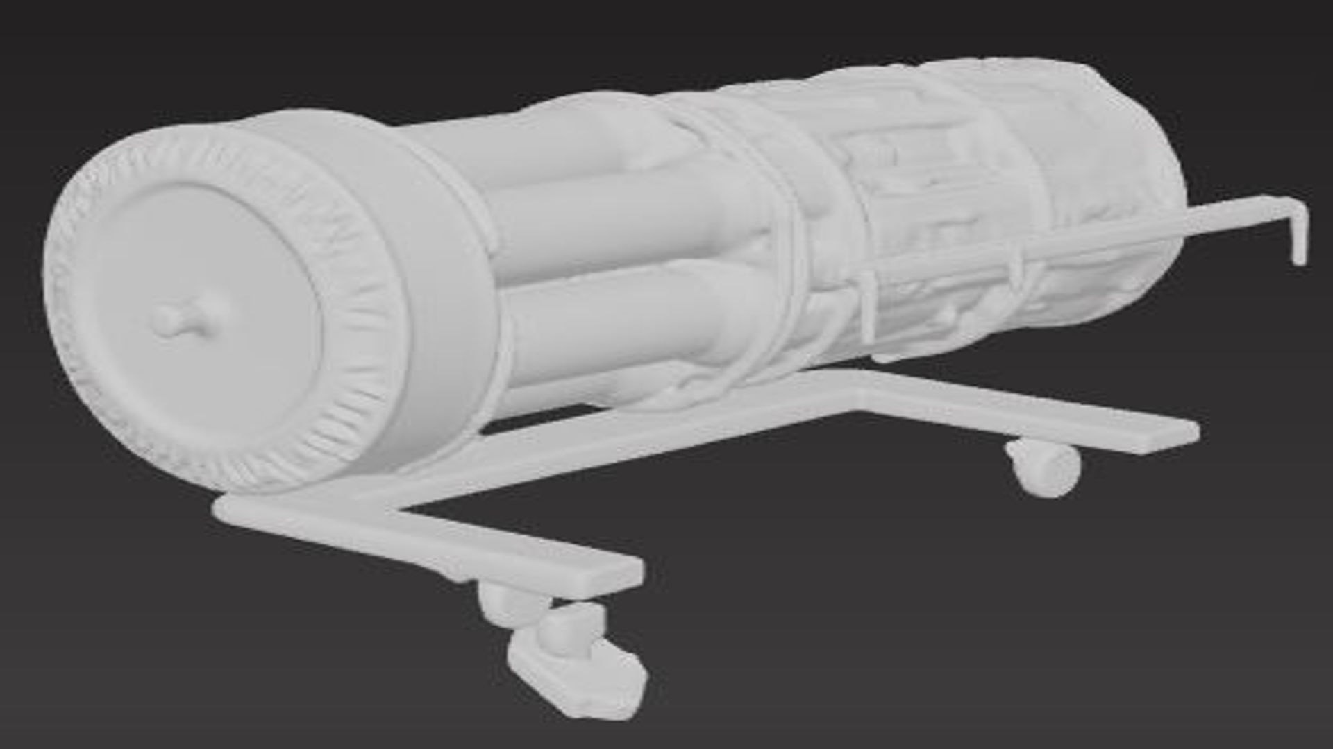 Fighter Plane Engine 3D Model - TurboSquid 2344058