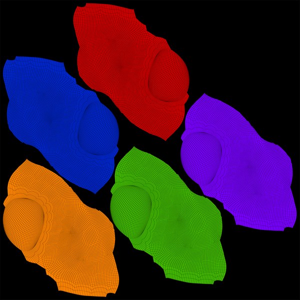 Sugar Raspberry Gumdrops 3D model - TurboSquid 1819807