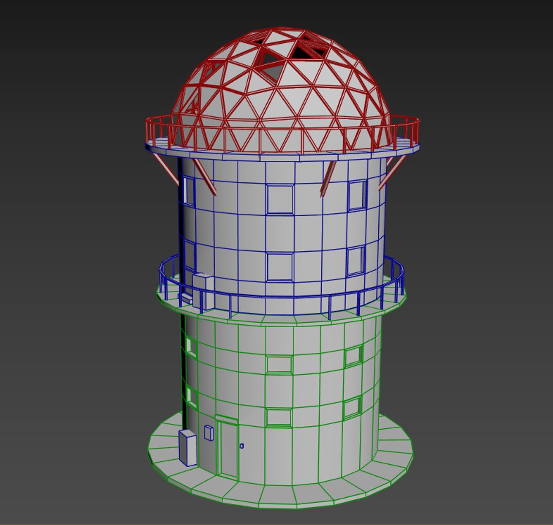 Abandoned Radar Building 3D Model - TurboSquid 1681936