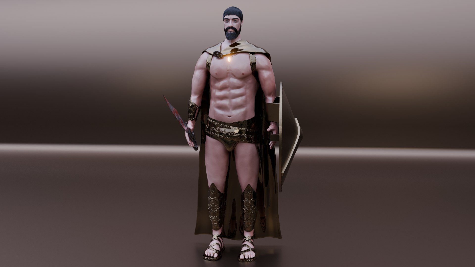 Leonidas 3d 3D Model - TurboSquid 2370338