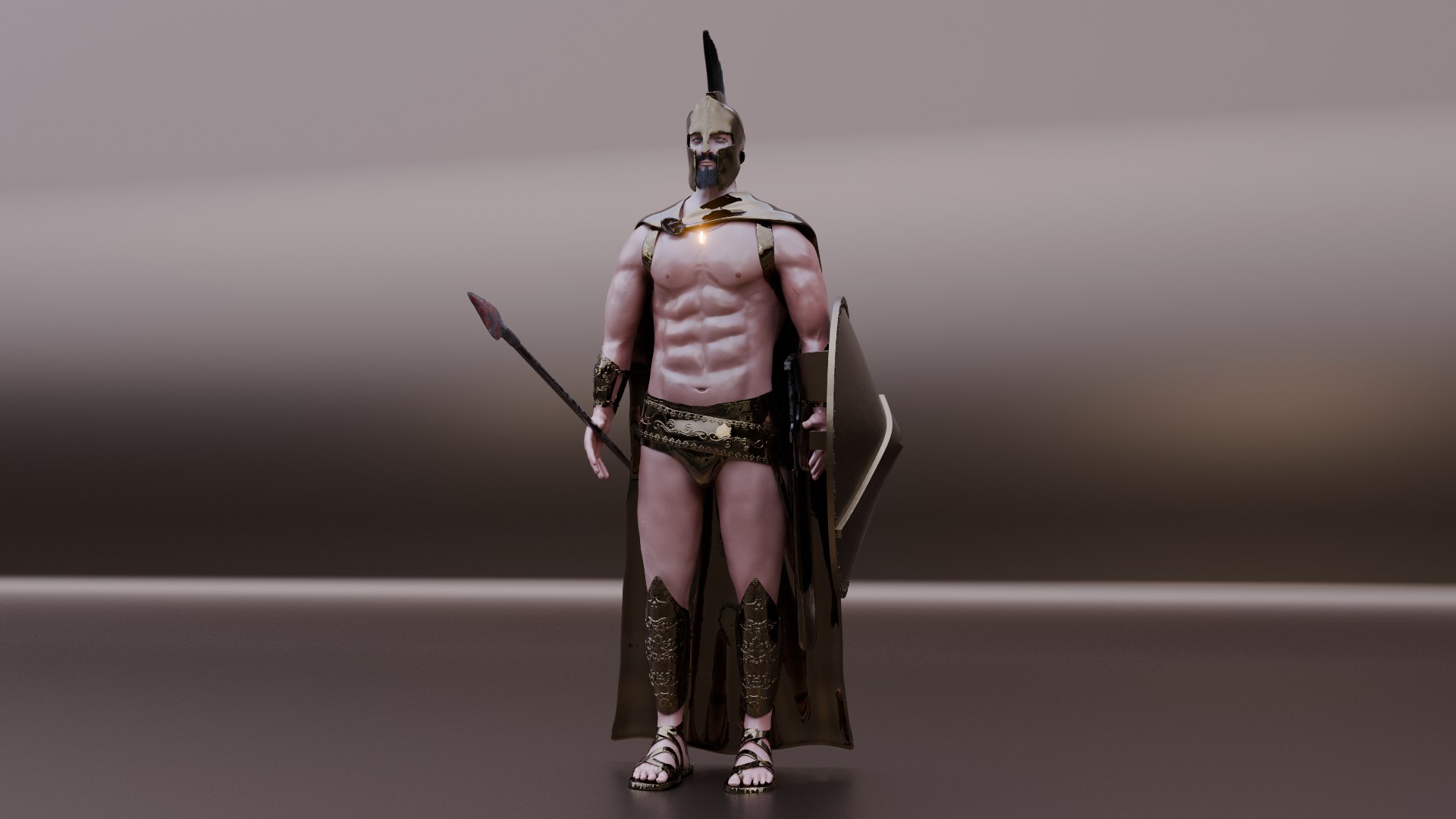 Leonidas 3d 3D Model - TurboSquid 2370338