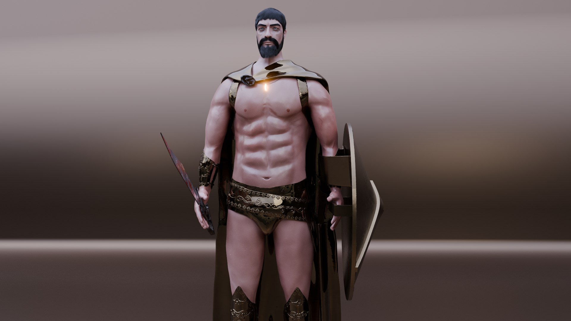 Leonidas 3d 3D Model - TurboSquid 2370338