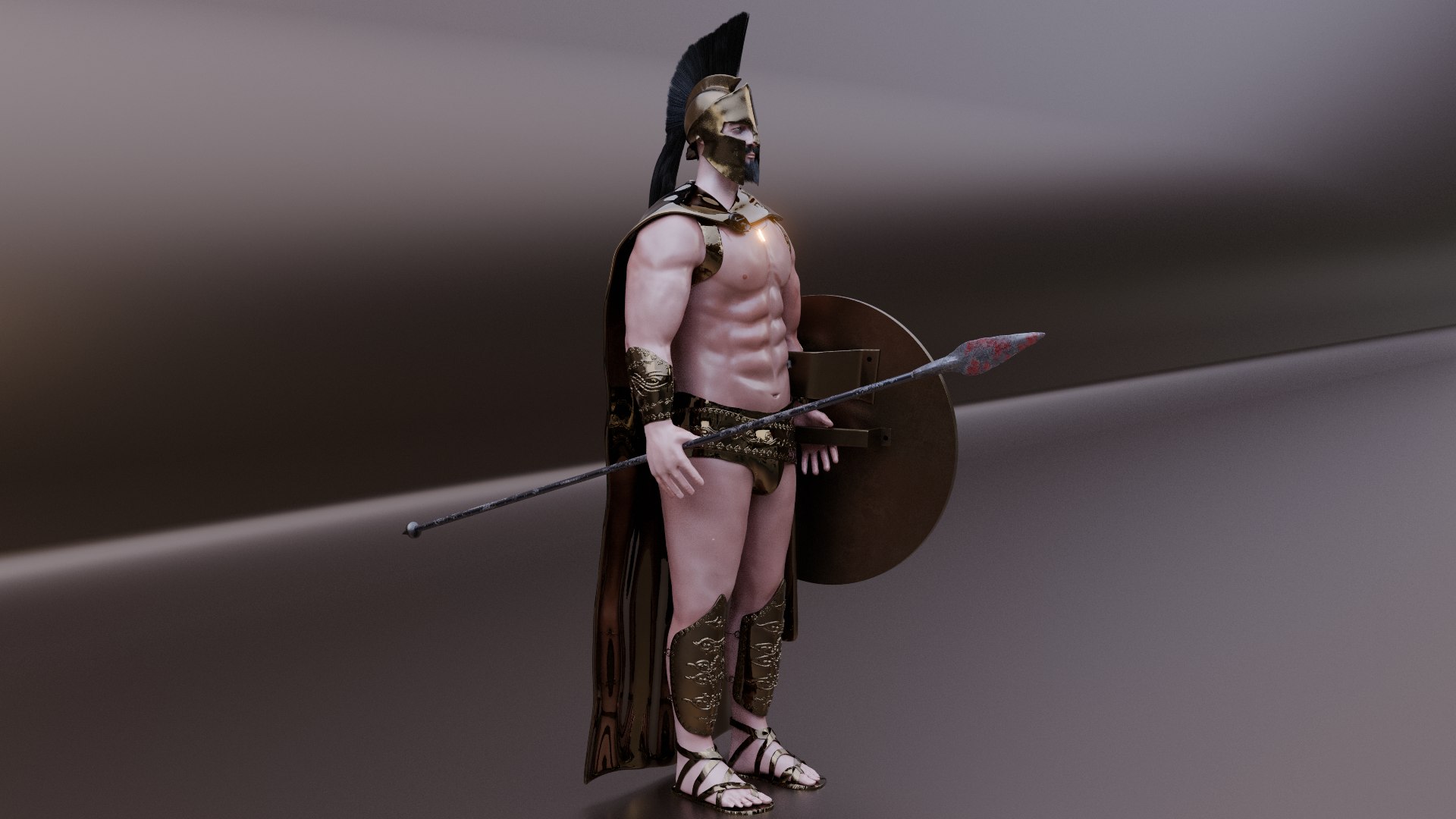 Leonidas 3d 3D Model - TurboSquid 2370338