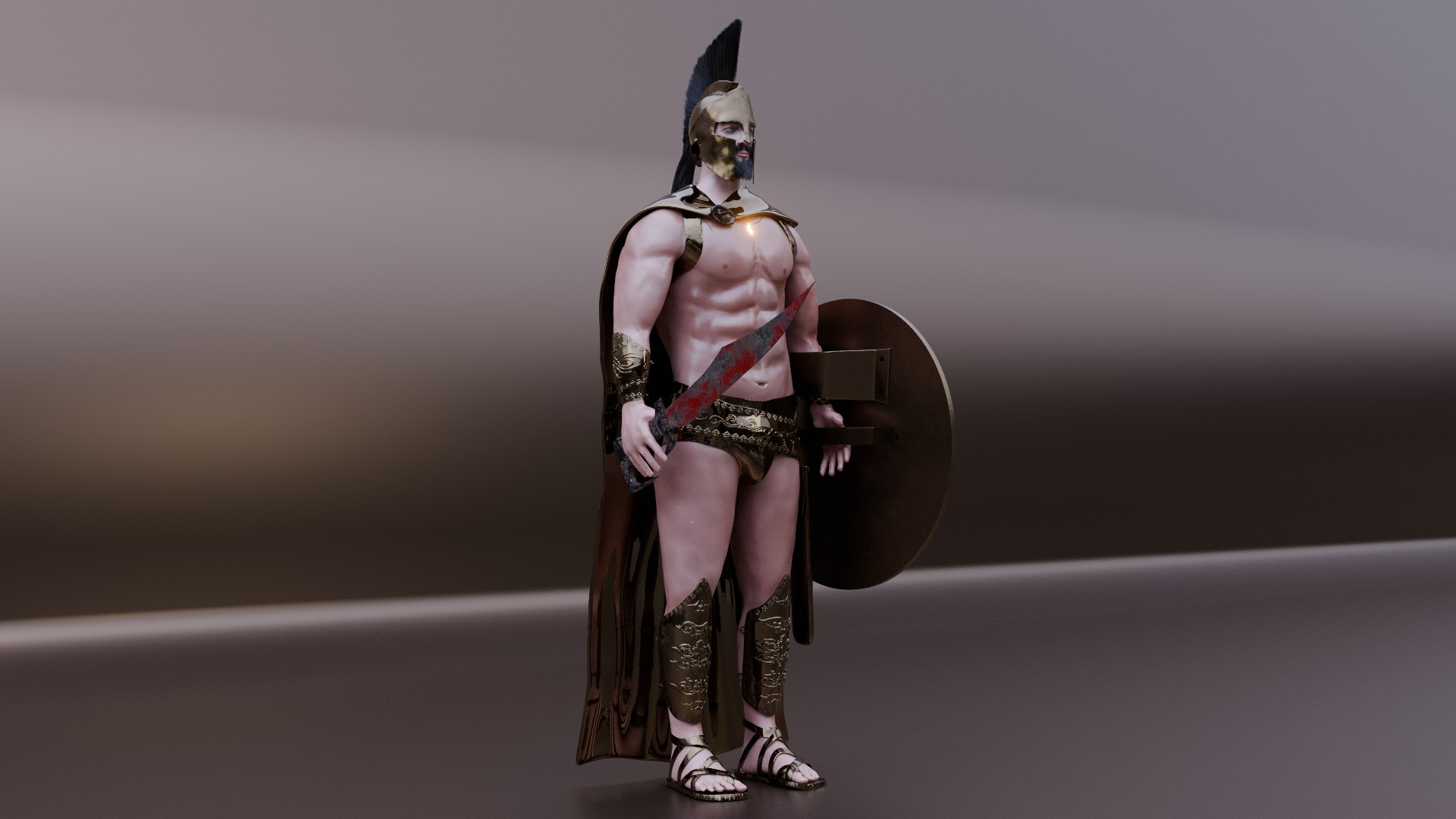 Leonidas 3d 3D Model - TurboSquid 2370338
