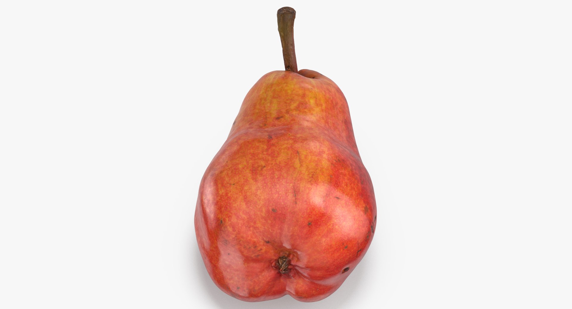 Williams Pear Red 01 3D Model - TurboSquid 1429423