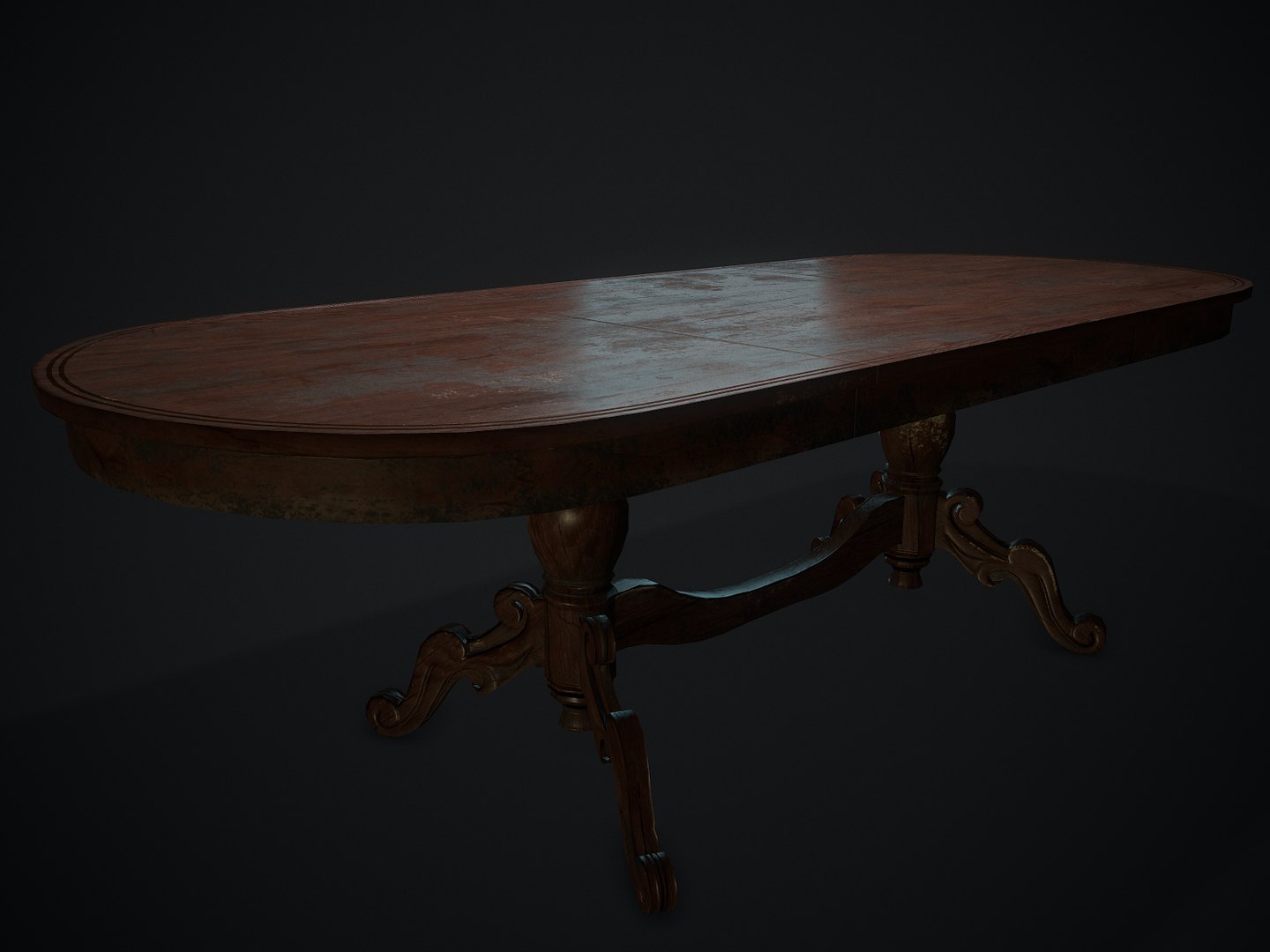 Table Wedding 3D Model - TurboSquid 1712288