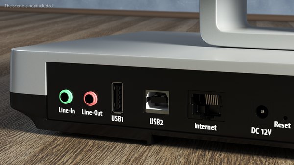 Video Conferencing System Set 3D model - TurboSquid 1767360