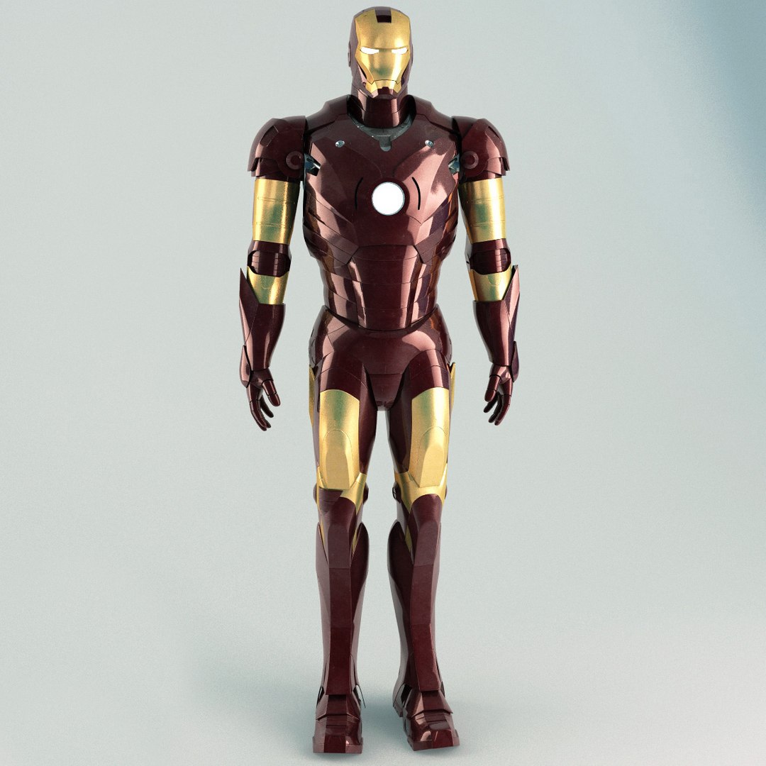 max iron man rigged