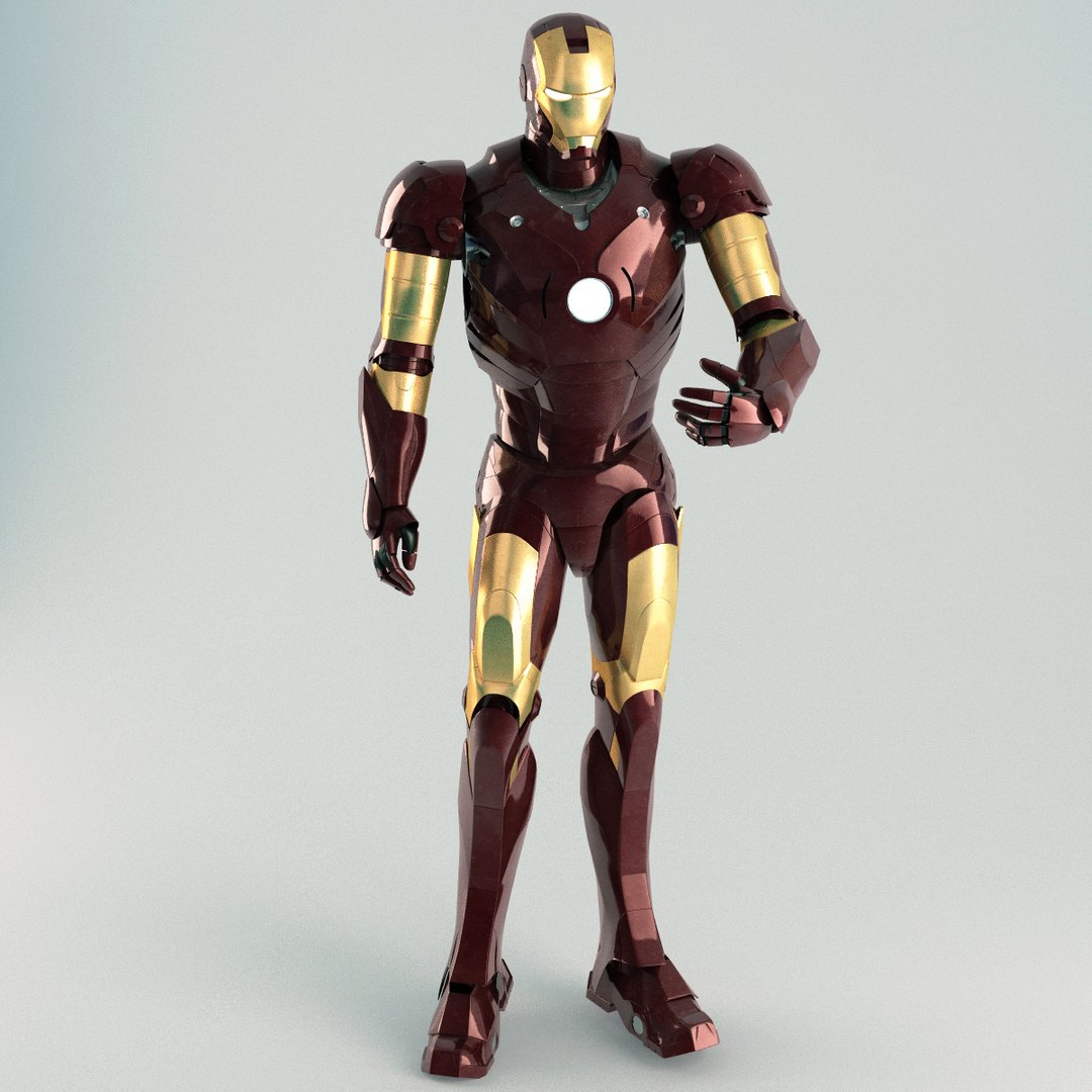 max iron man rigged
