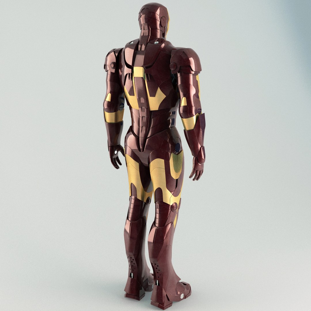 max iron man rigged