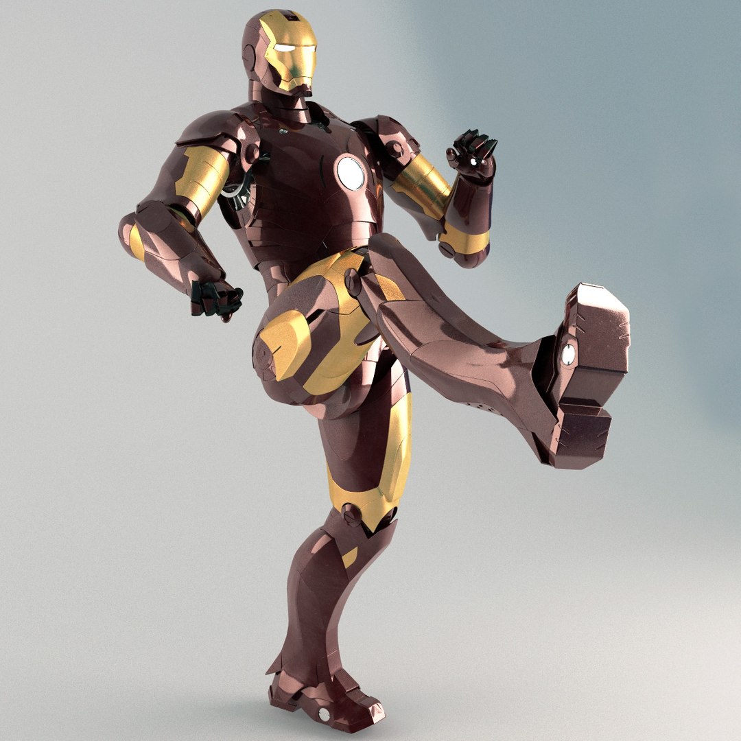 max iron man rigged
