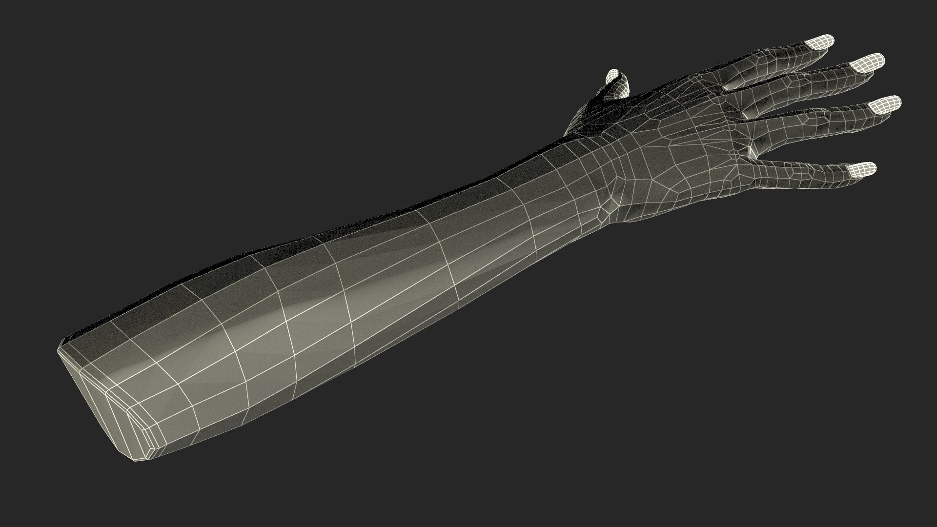 3D Brown Skinned Female Hand Base Pose - TurboSquid 2169085