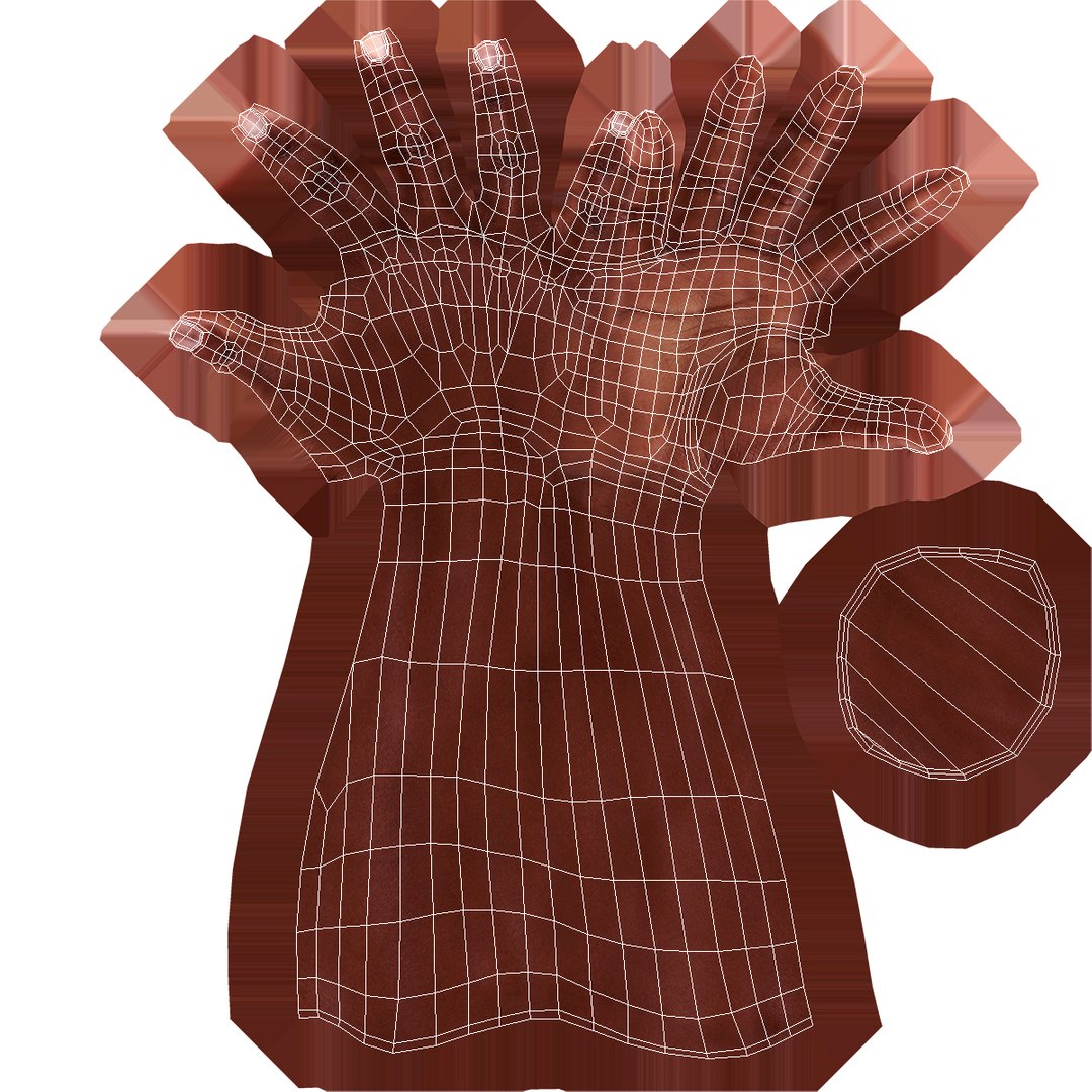 3D Brown Skinned Female Hand Base Pose - TurboSquid 2169085