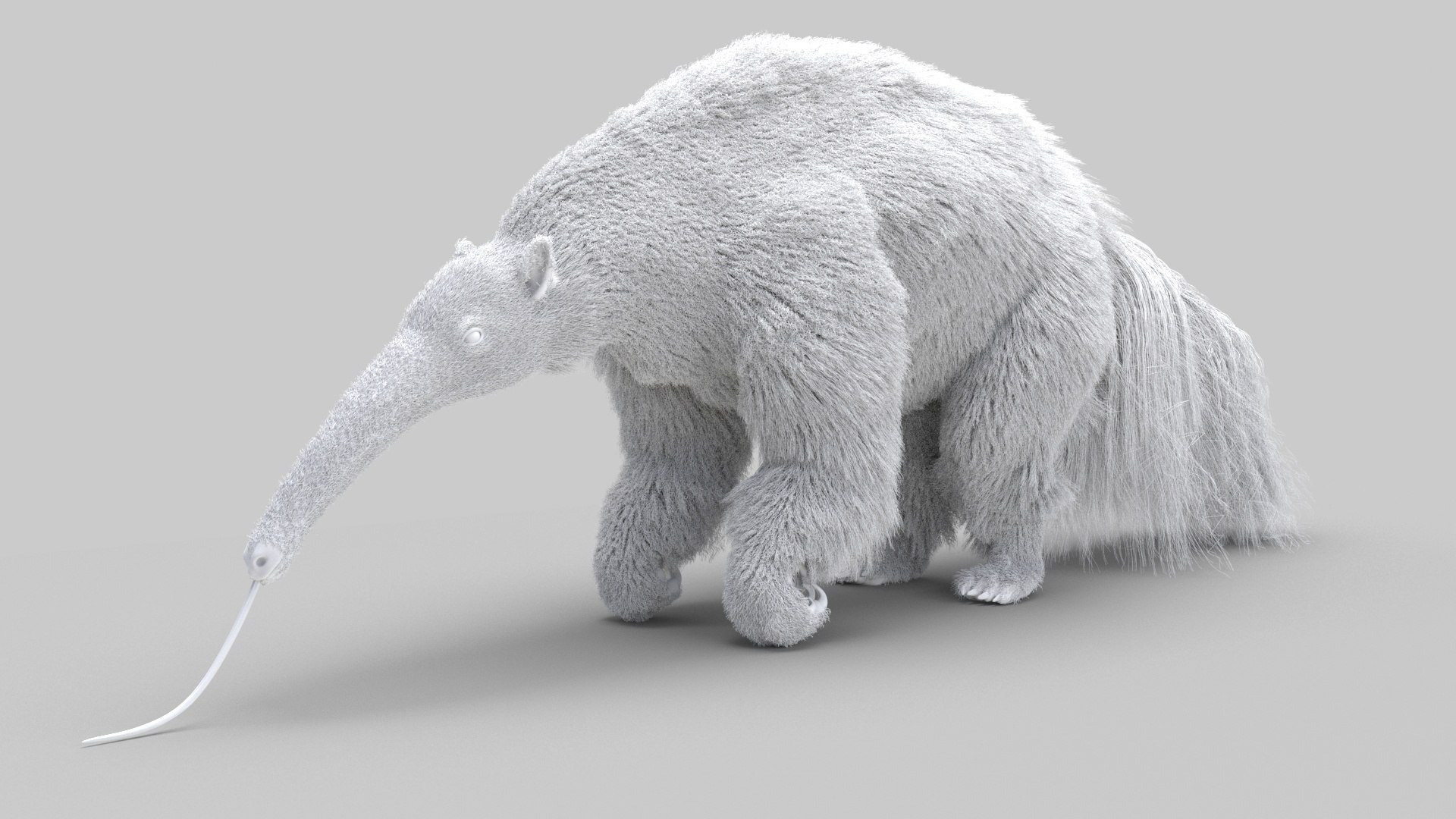 3D Giant Anteater Model - TurboSquid 1589453