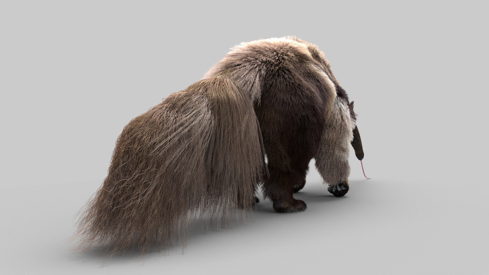 3D Giant Anteater Model - TurboSquid 1589453