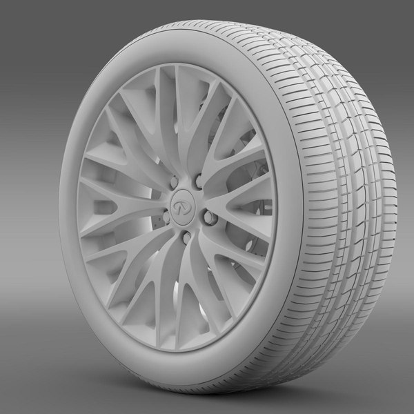 infinity ml wheel 3d model
