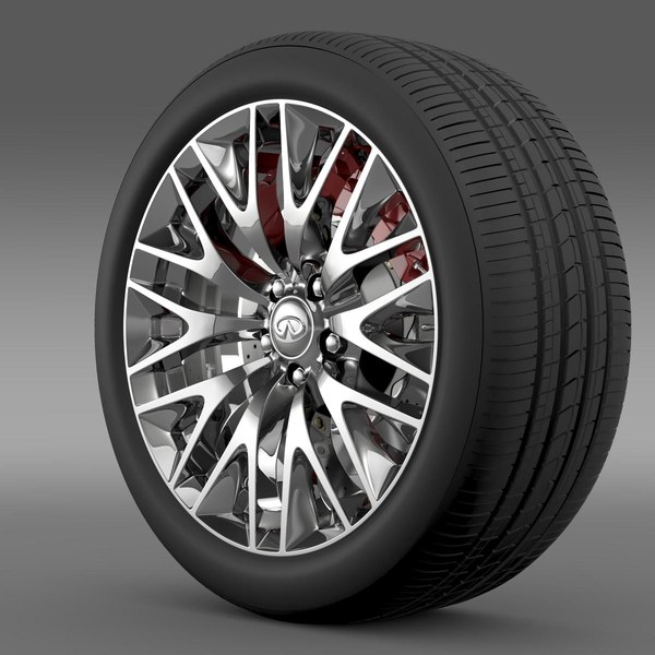 infinity ml wheel 3d model