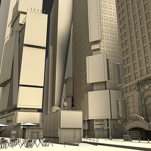 3d new york manhattan model