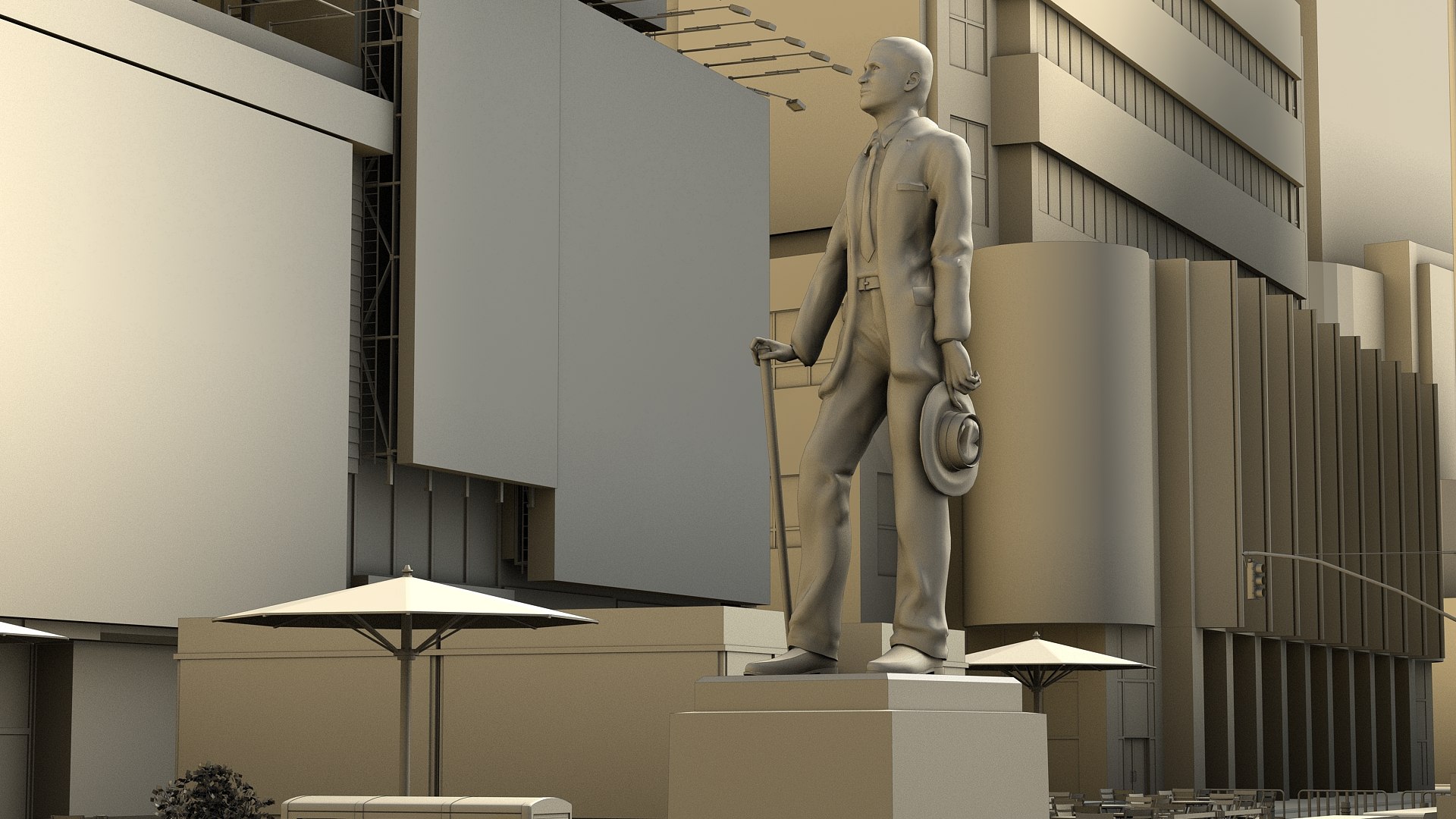 3D square buildings morgan - TurboSquid 1535415