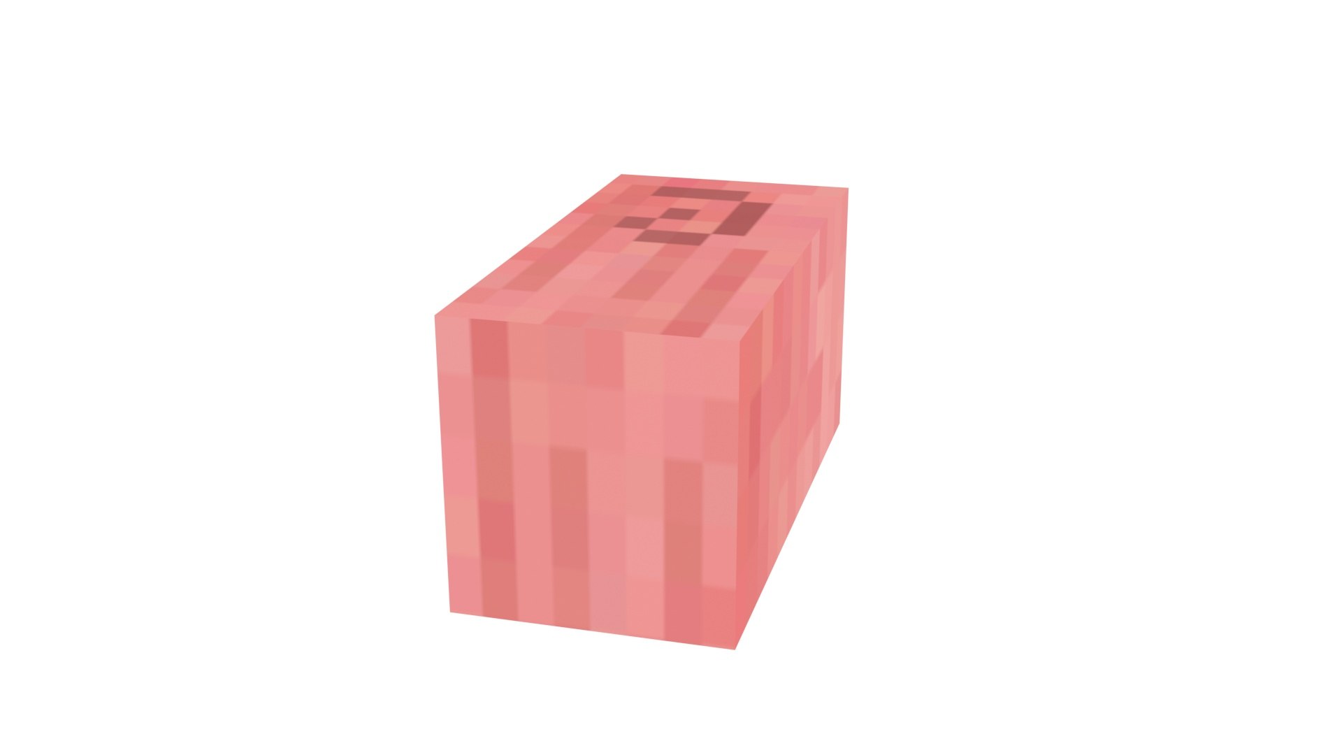 Minecraft Pig Model - TurboSquid 2374402