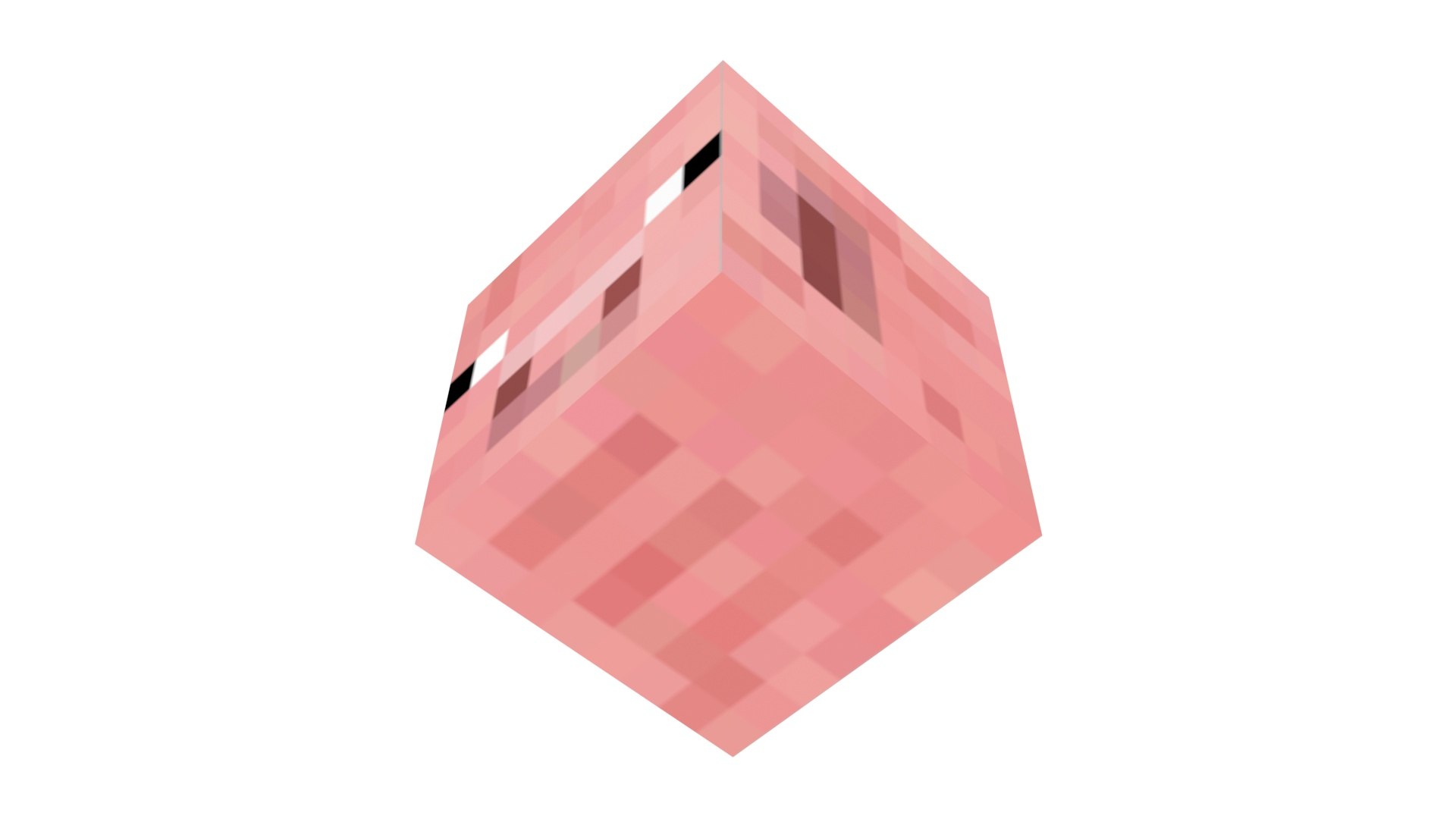 Minecraft Pig Model - TurboSquid 2374402