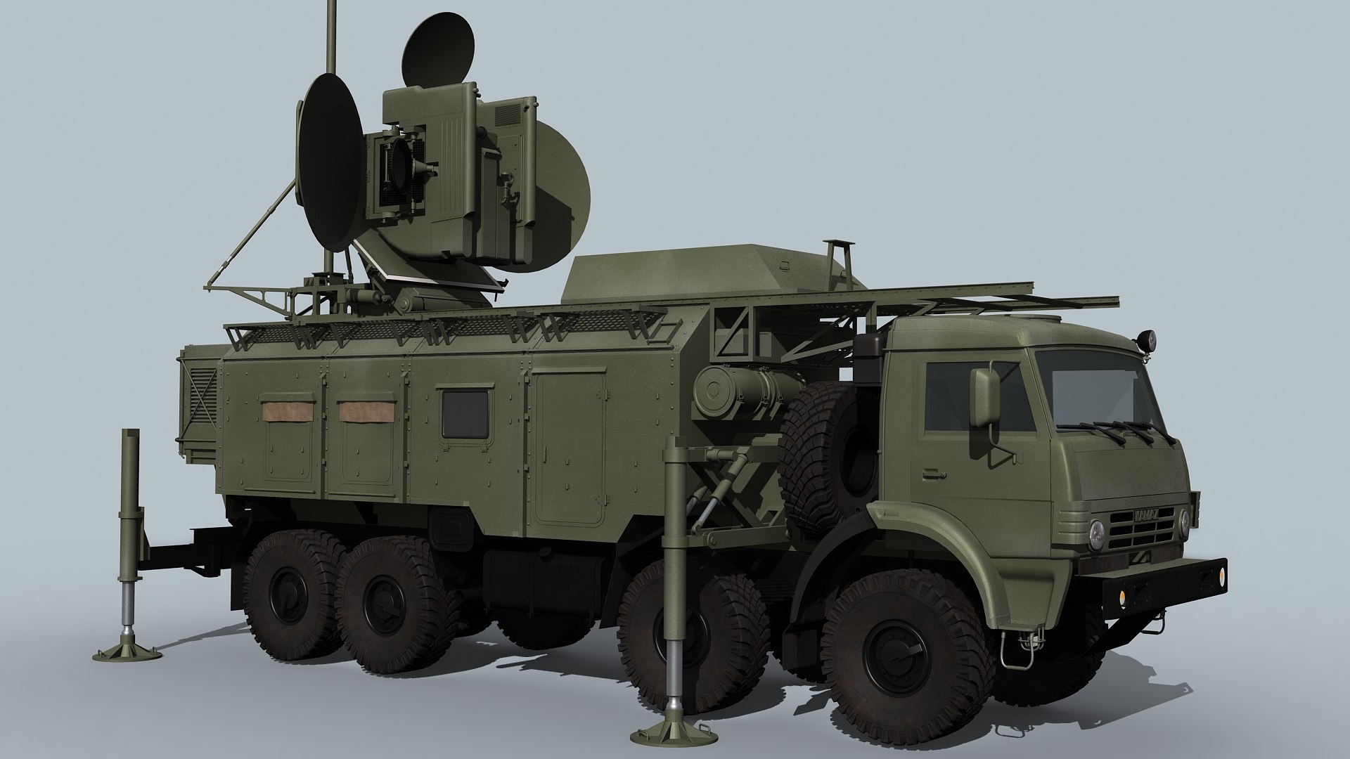3D Krasuha-4 EW System Model - TurboSquid 1725098