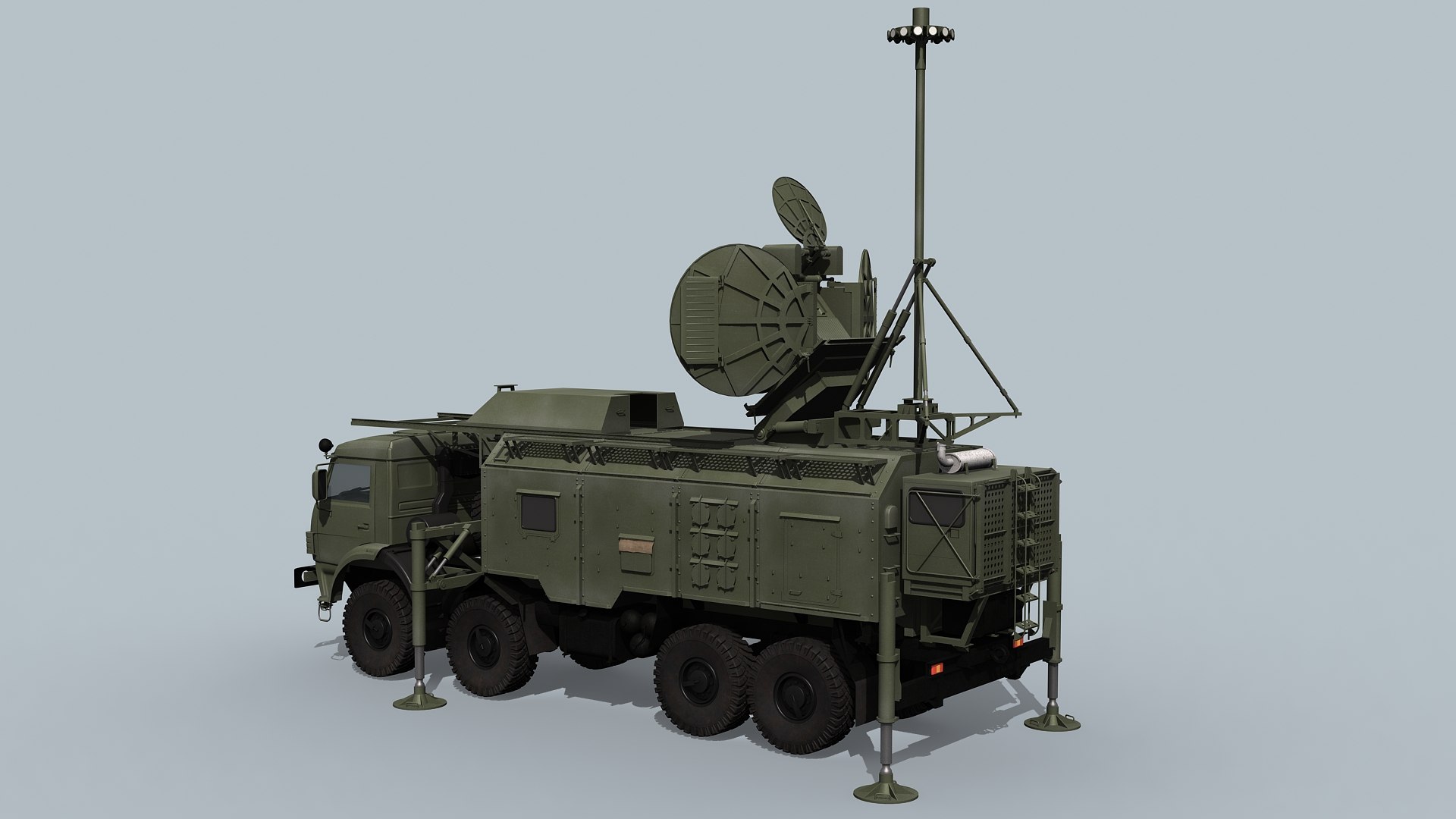 3D Krasuha-4 EW System Model - TurboSquid 1725098