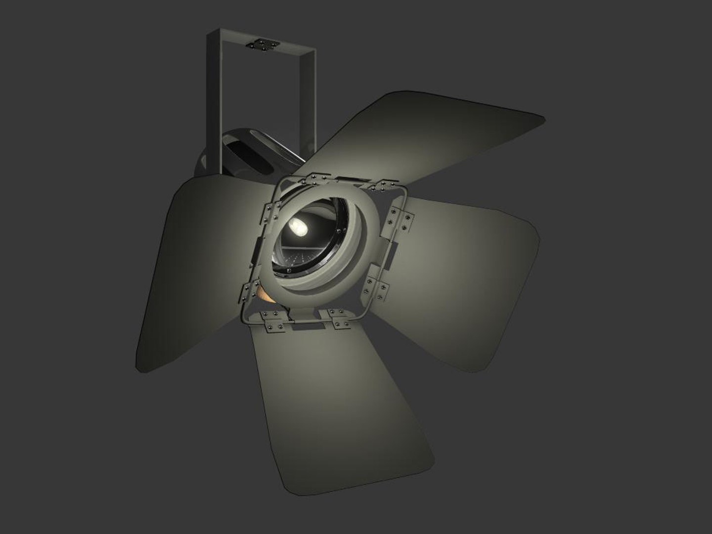 studio fresnel light 3d x