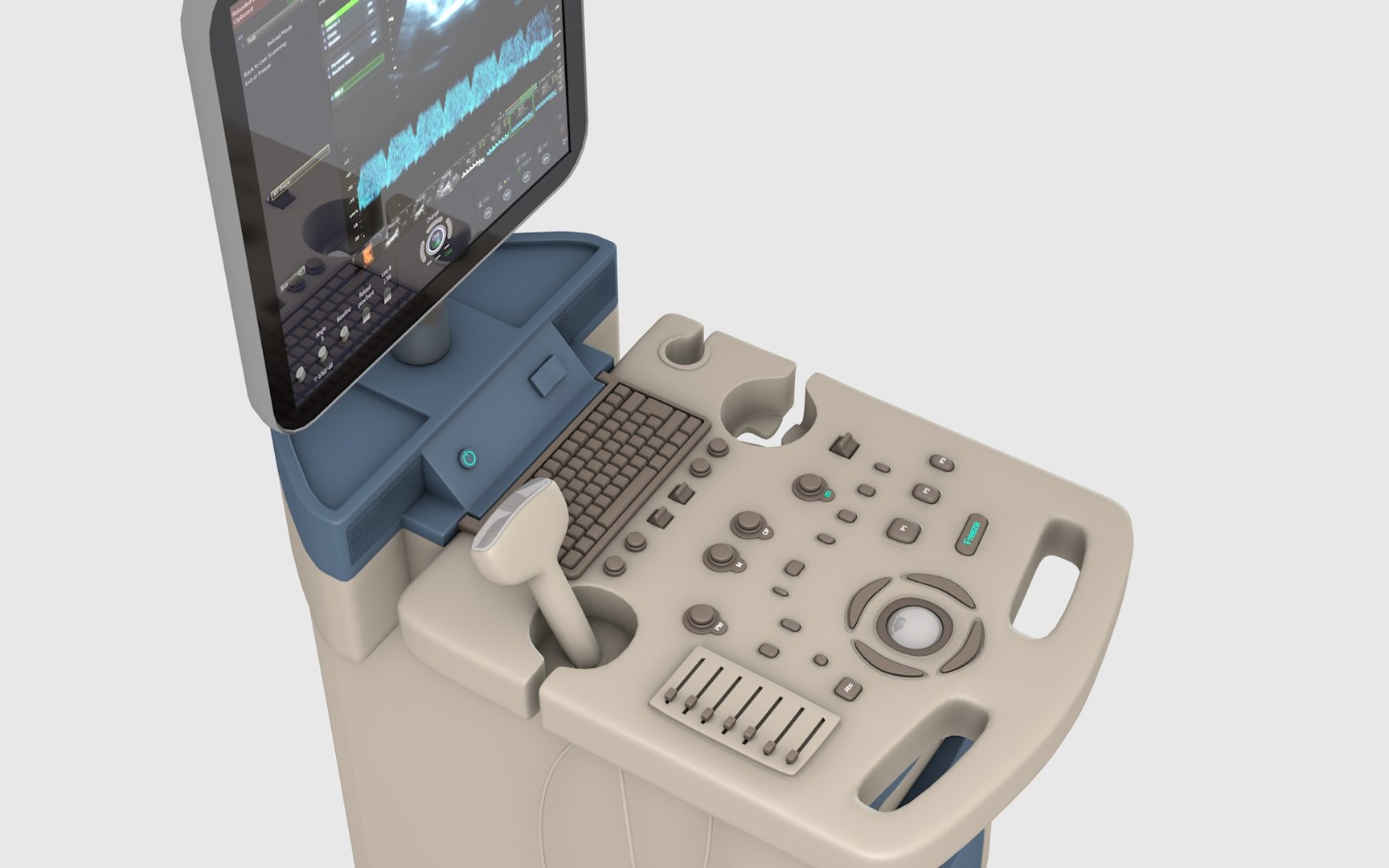 Ultrasound Computer 3d 3ds