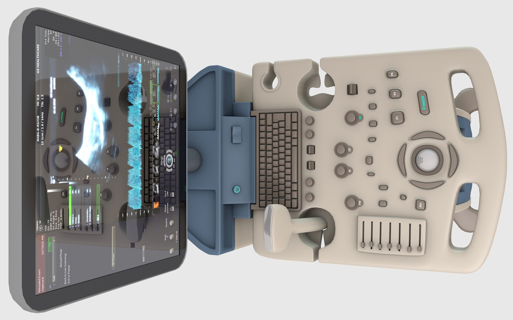 Ultrasound Computer 3d 3ds