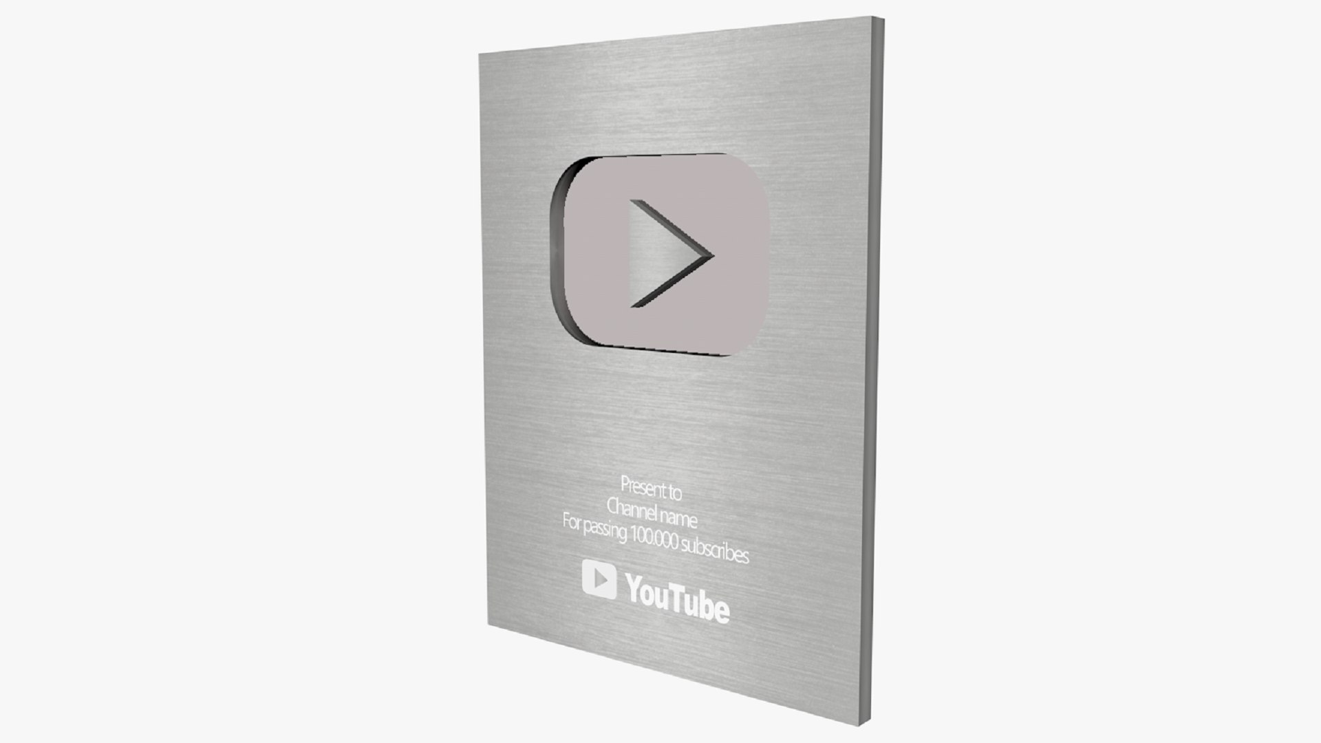 Youtube Reward Model - TurboSquid 1725724