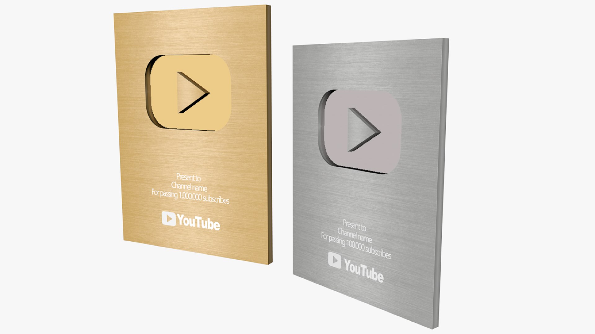 Youtube Reward Model - TurboSquid 1725724