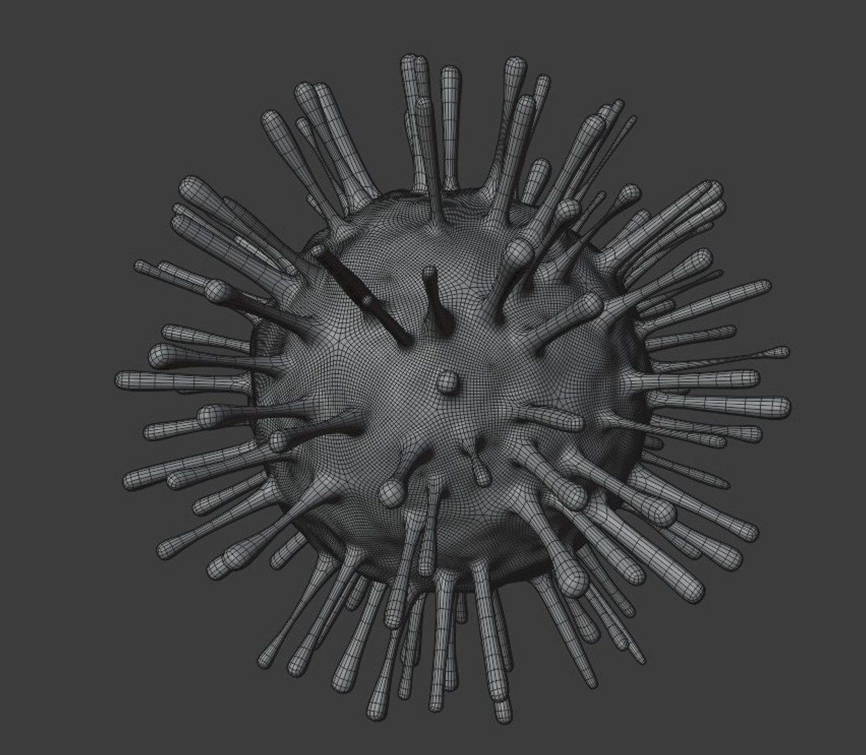3D Virus Ball Model - TurboSquid 1585129