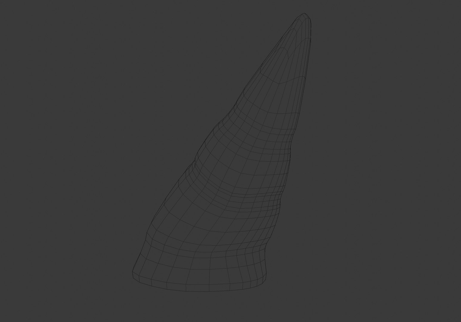 3D Simple Sharp Horn Model - TurboSquid 1912906