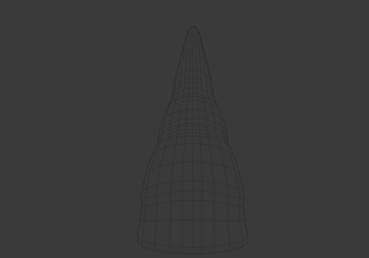 3D Simple Sharp Horn Model - TurboSquid 1912906