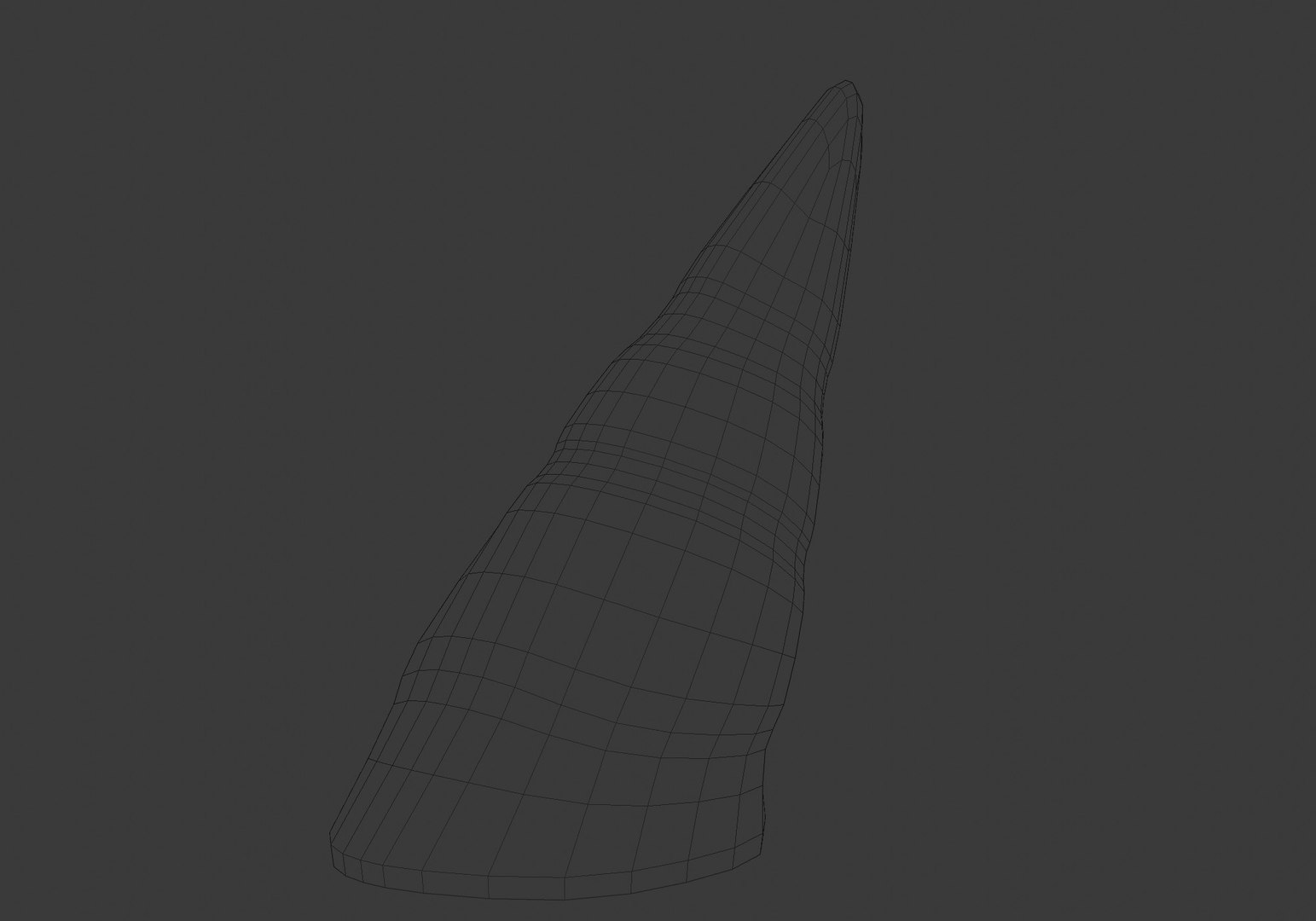 3D Simple Sharp Horn Model - TurboSquid 1912906