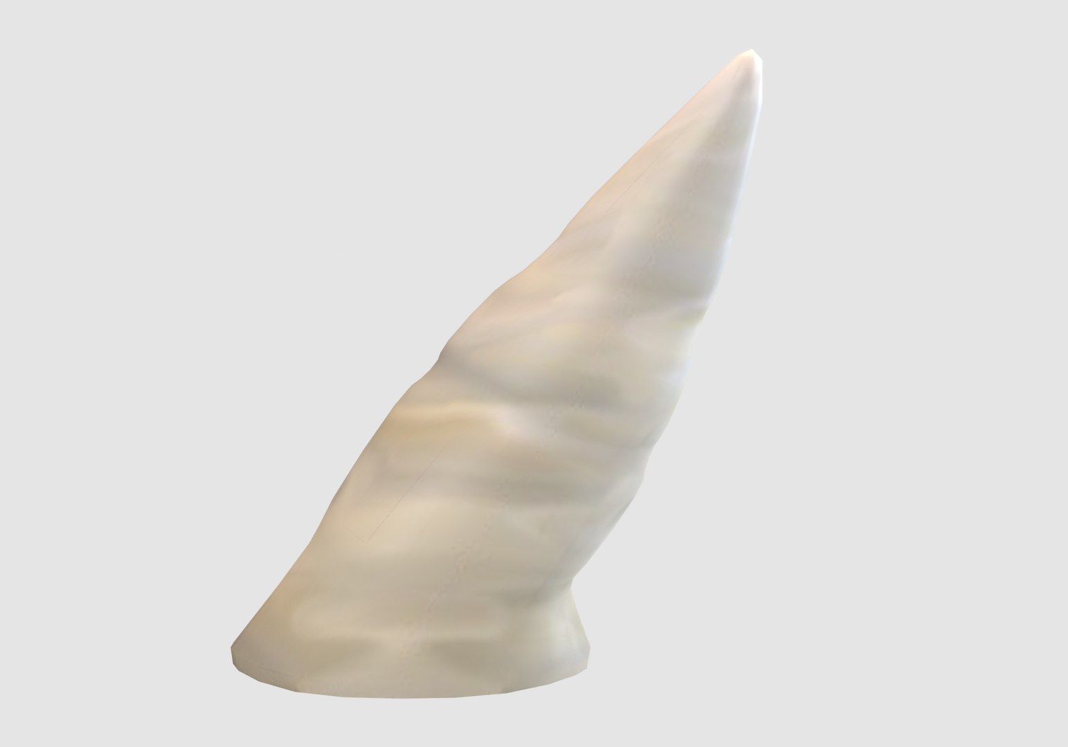 3D Simple Sharp Horn Model - TurboSquid 1912906
