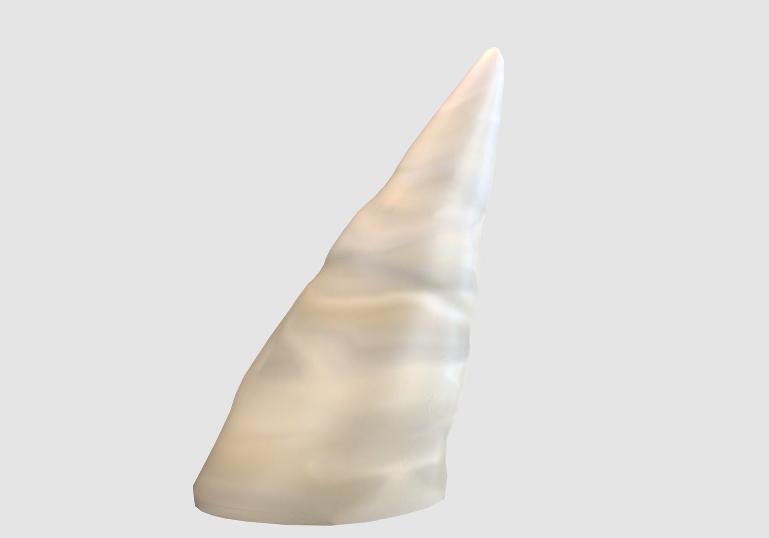 3D Simple Sharp Horn Model - TurboSquid 1912906