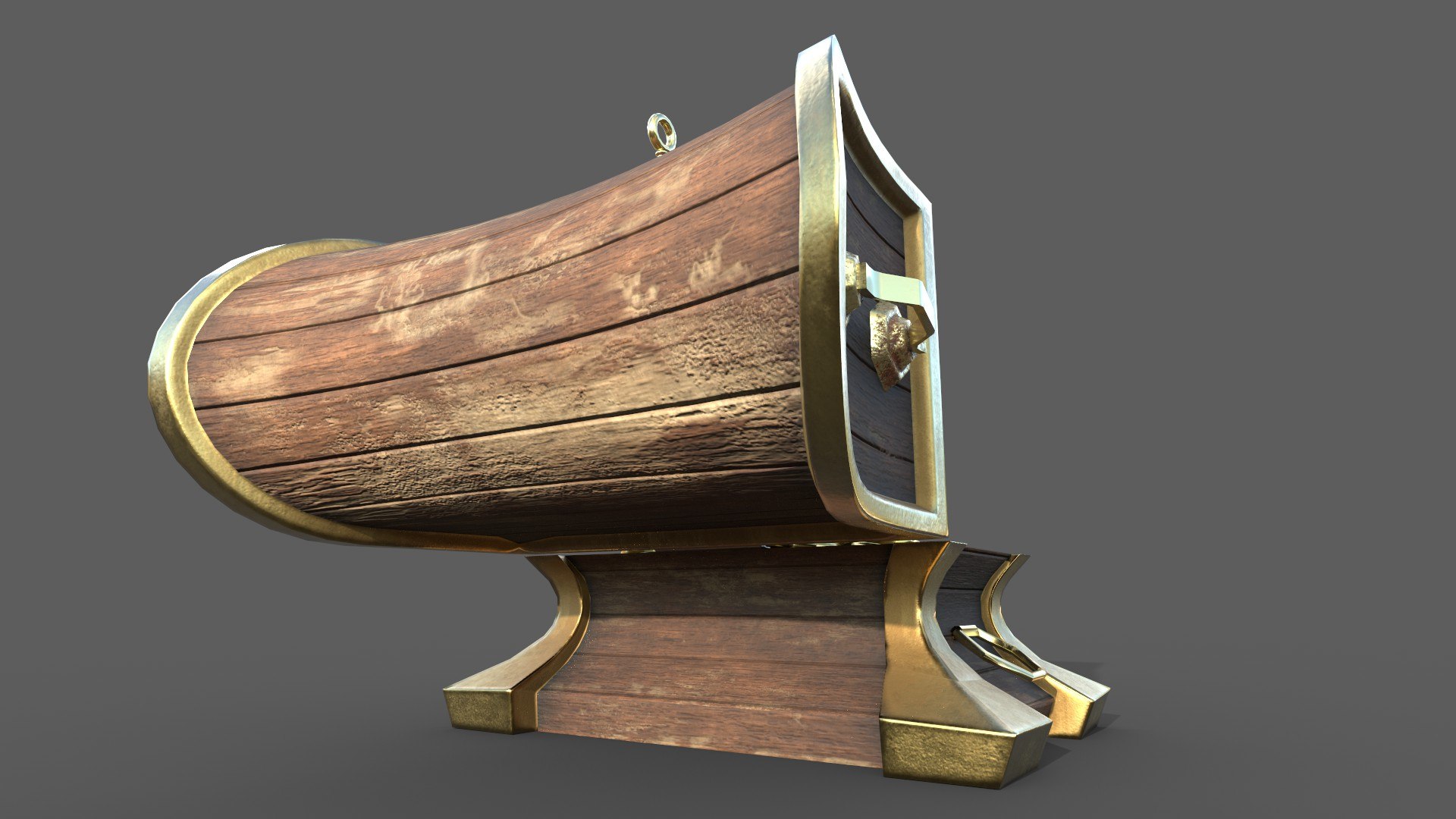 Curved Chest Animated model - TurboSquid 1718734